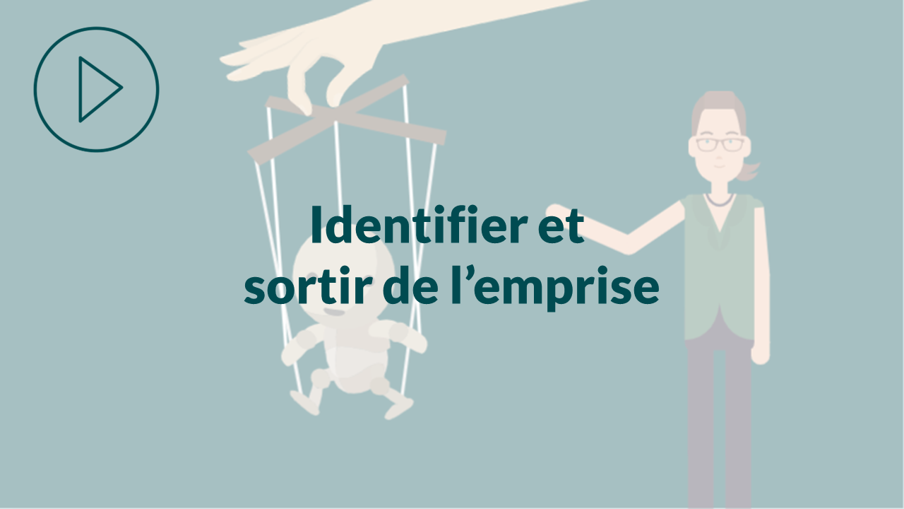 Identifier et sortir de l'emprise - Association Nouveau Souffle